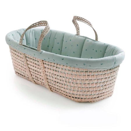 Cesta culla in vimini per neonati